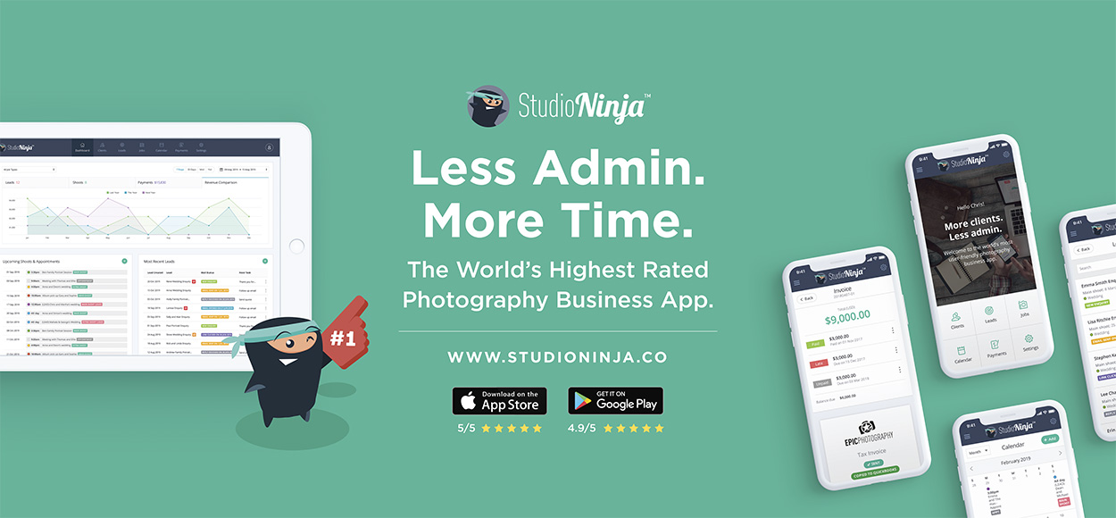 #1 Photography Business Management App | Studio Ninja
